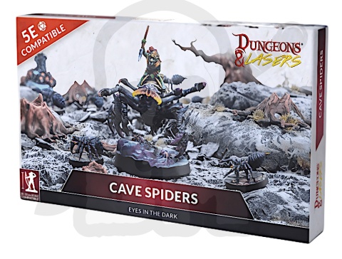 Battle-Models > Dungeons & Lasers - Cave Spiders - Pająki jaskiniowe